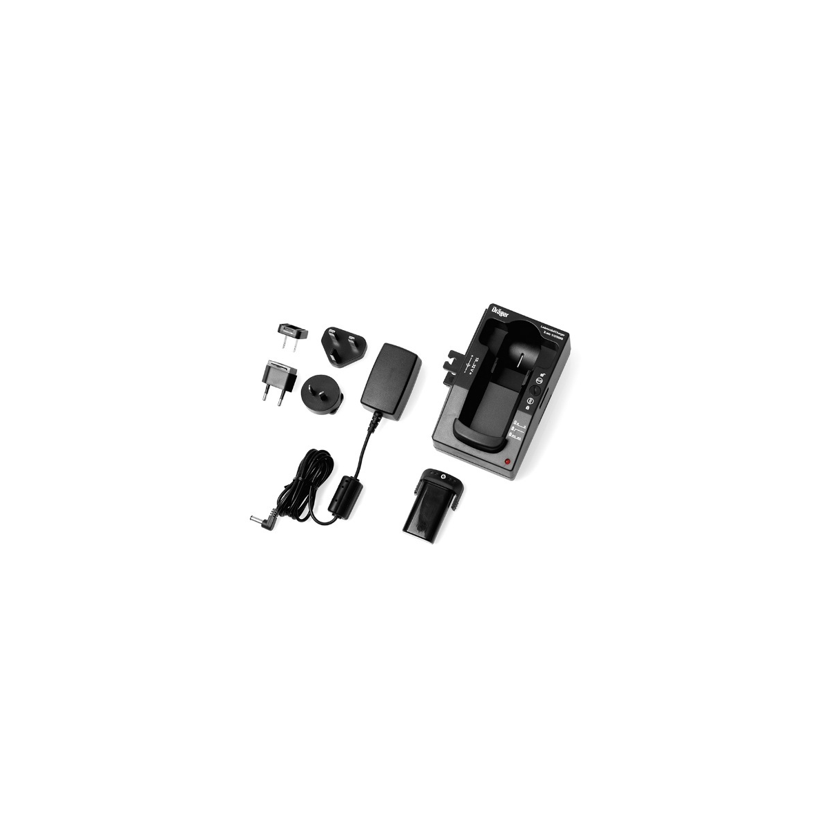Set carregador de bateria Drager para X-AM 1000/2000/5000 - Farprotec ...