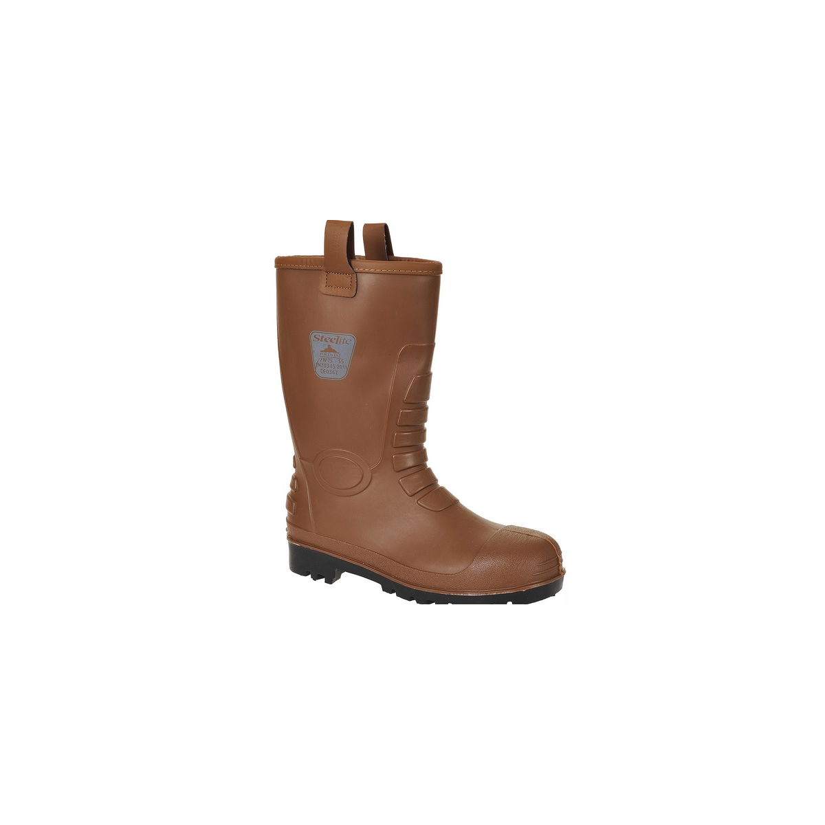 Bota (Galocha) S5 em PVC Rigger forrada com pelo no interior ...